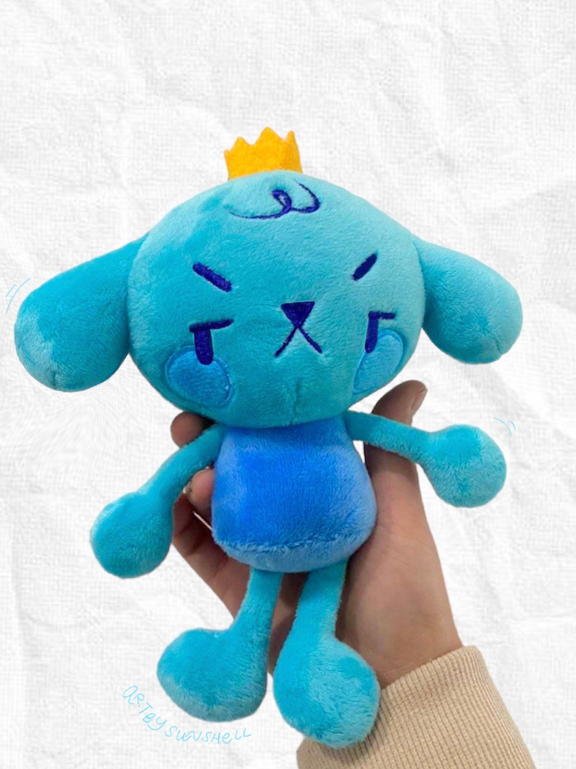 prince grumpy blue boy | art by sunshell